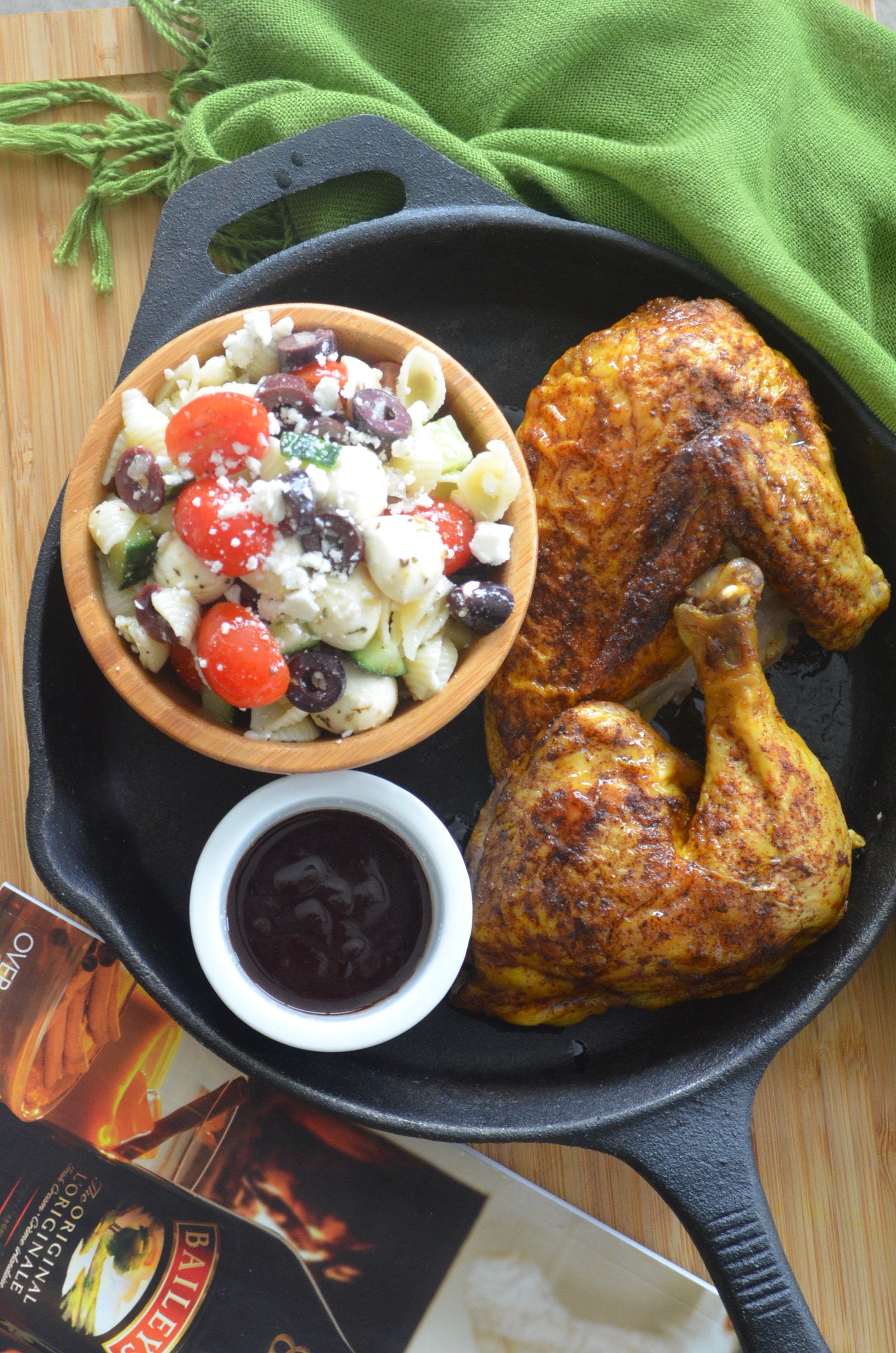 Boccaccini Greek Pasta Salad for Two