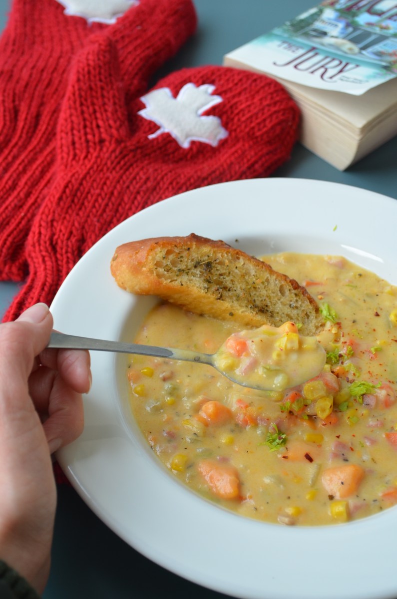 Creamy Sweet Potato Corn Chowder