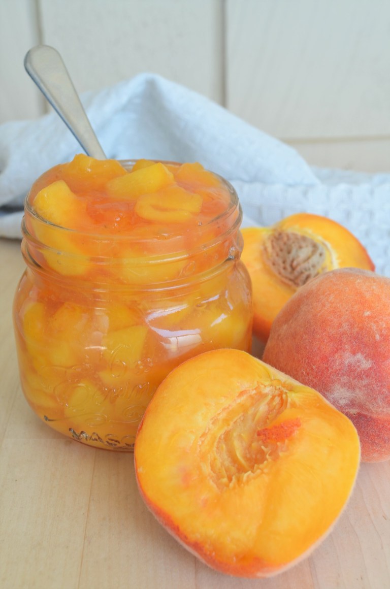 [VIDEO] 6 Ingredients Small Batch Peach Pie Filling
