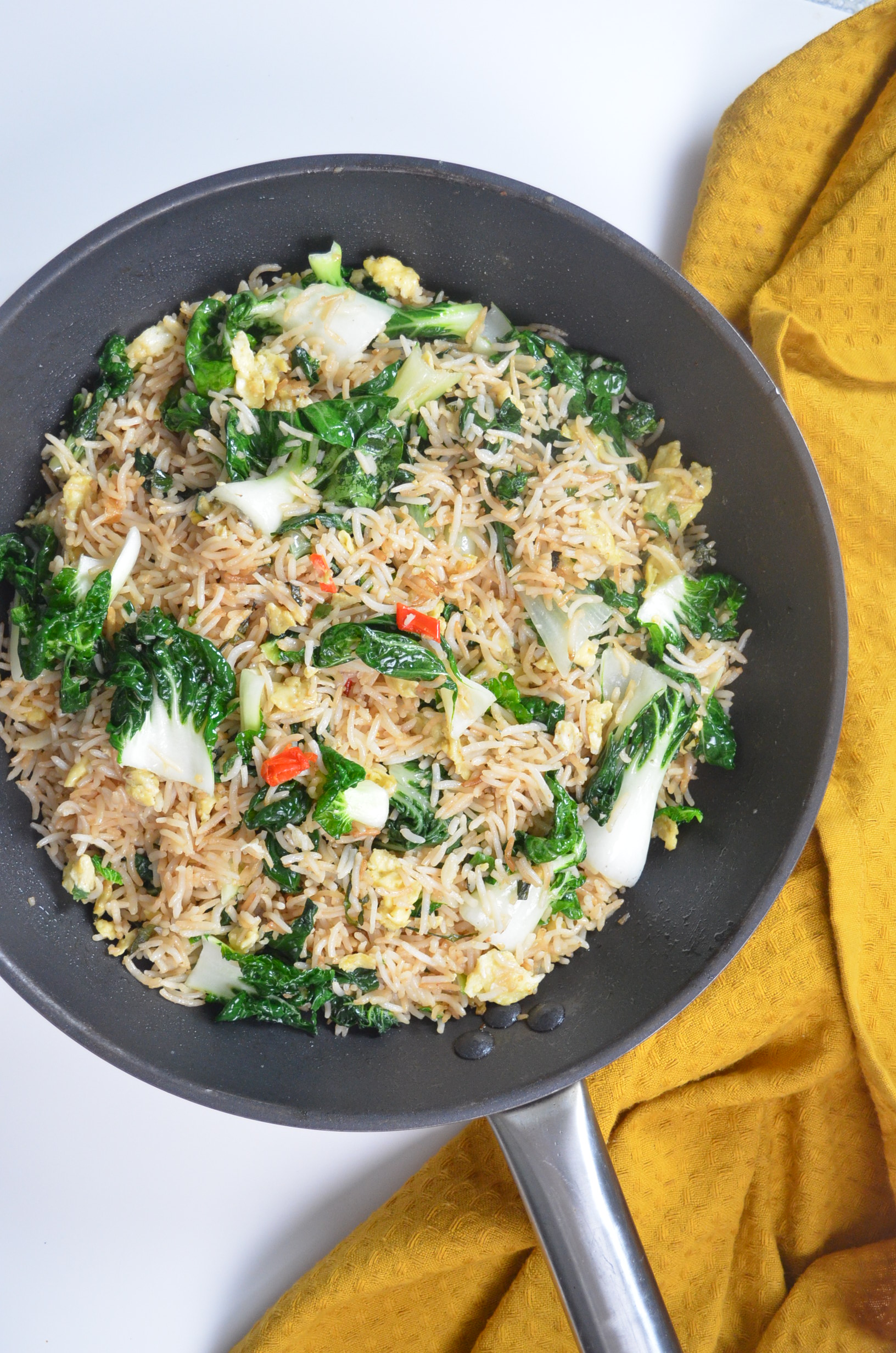 Meat Free Monday: Bokchoy Fried Rice