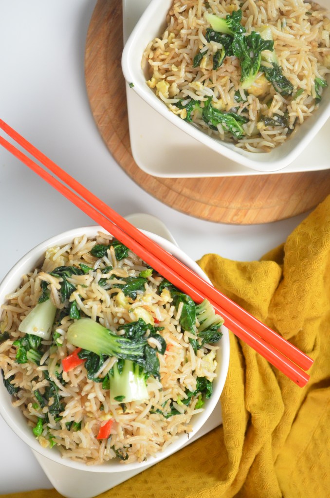Meat Free Monday: Bokchoy Fried Rice