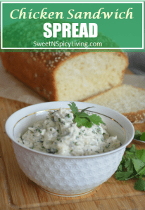 Chicken Sandwich Spread