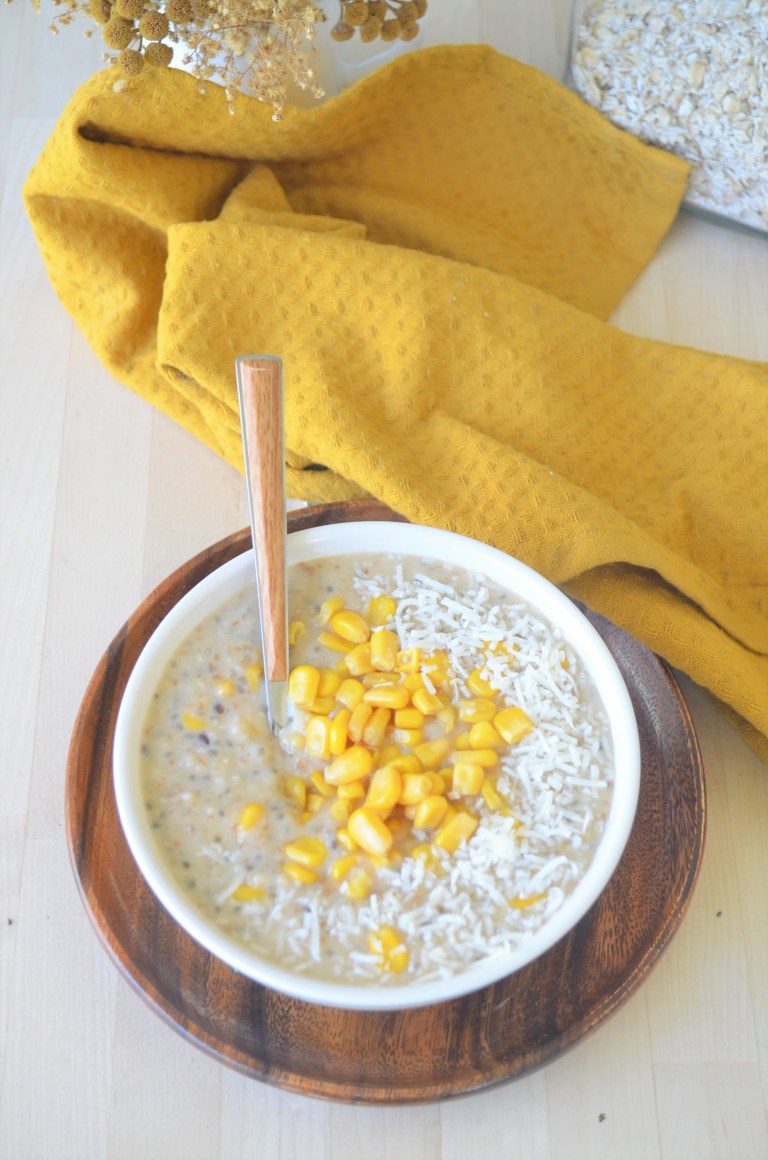 Single Serving Coconut & Sweet Corn Oatmeal
