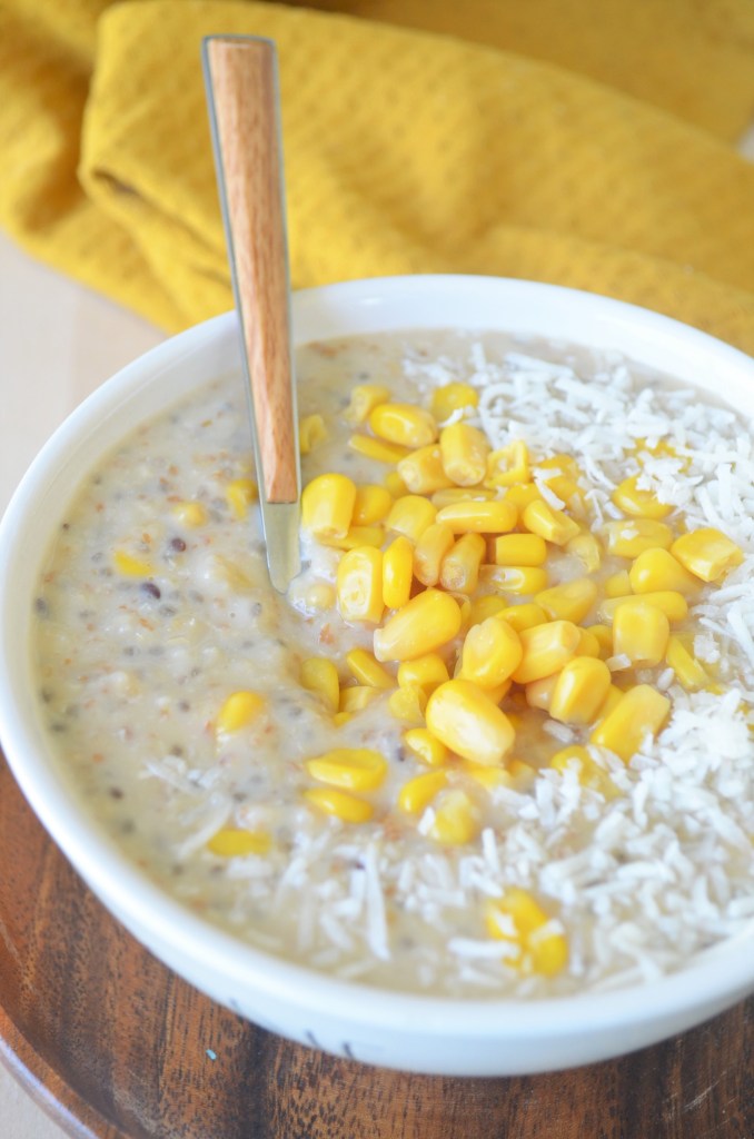 Single Serving Coconut & Sweet Corn Oatmeal