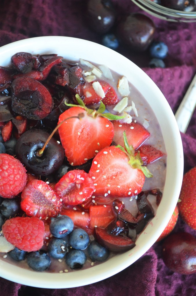 Single Serving Very Berry Explosion Oatmeal