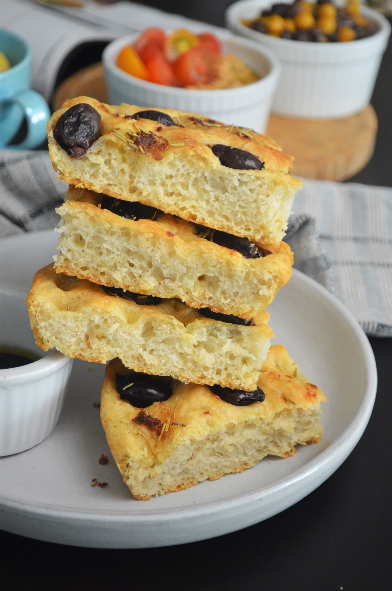 [VIDEO] Small Batch Skillet Kalamata Olive Focaccia Bread