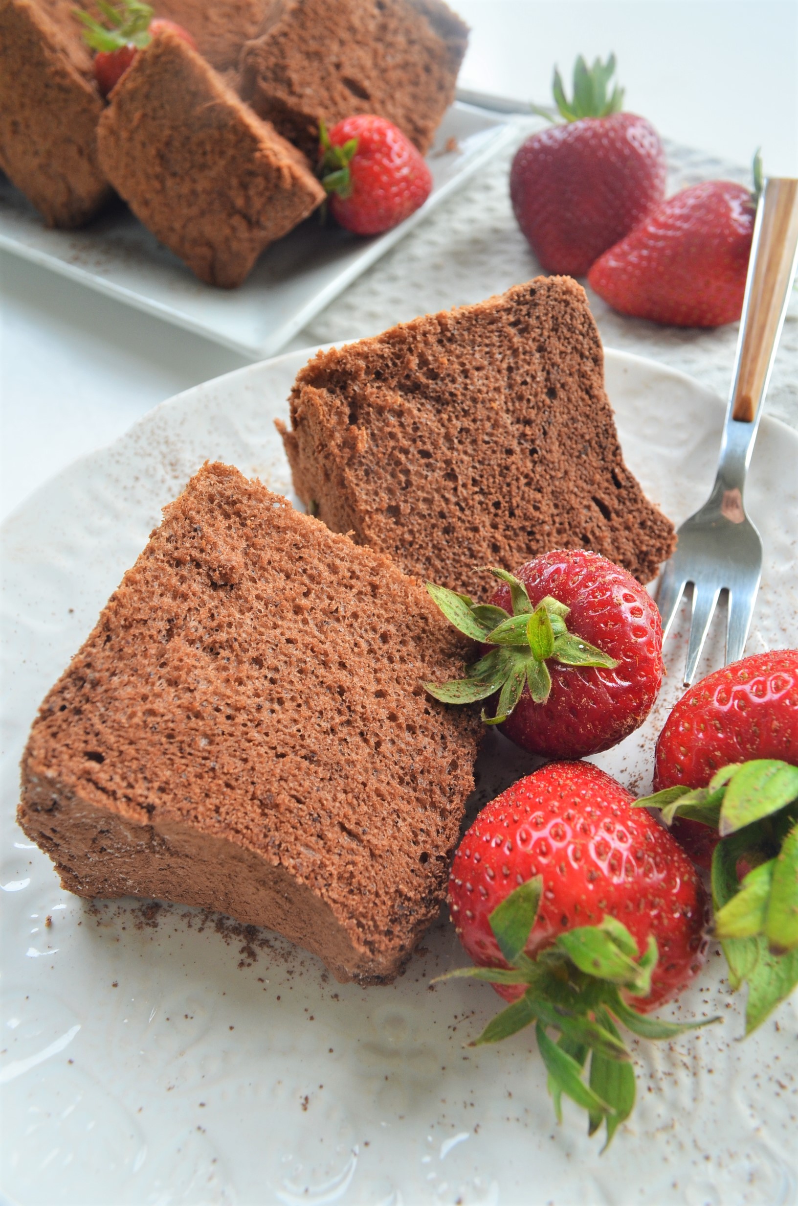 Light and Fluffy Chocolate Chiffon Cake Recipe