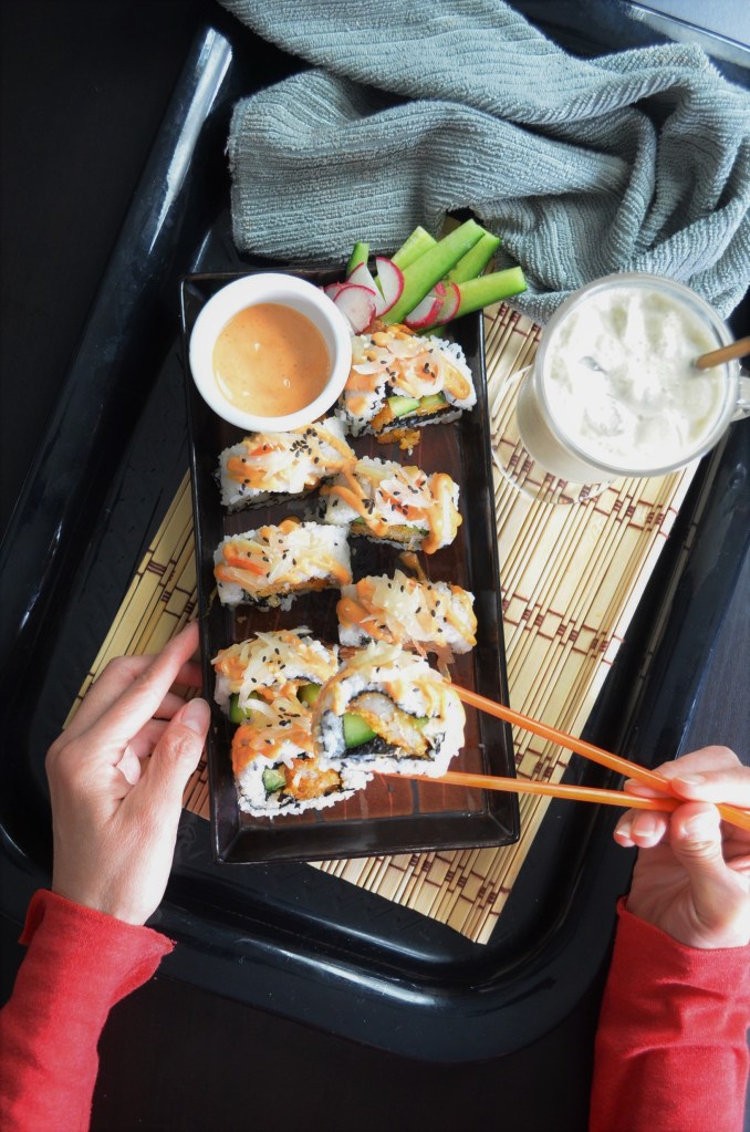 [VIDEO] Shrimp Tempura Roll (Dynamite Roll)