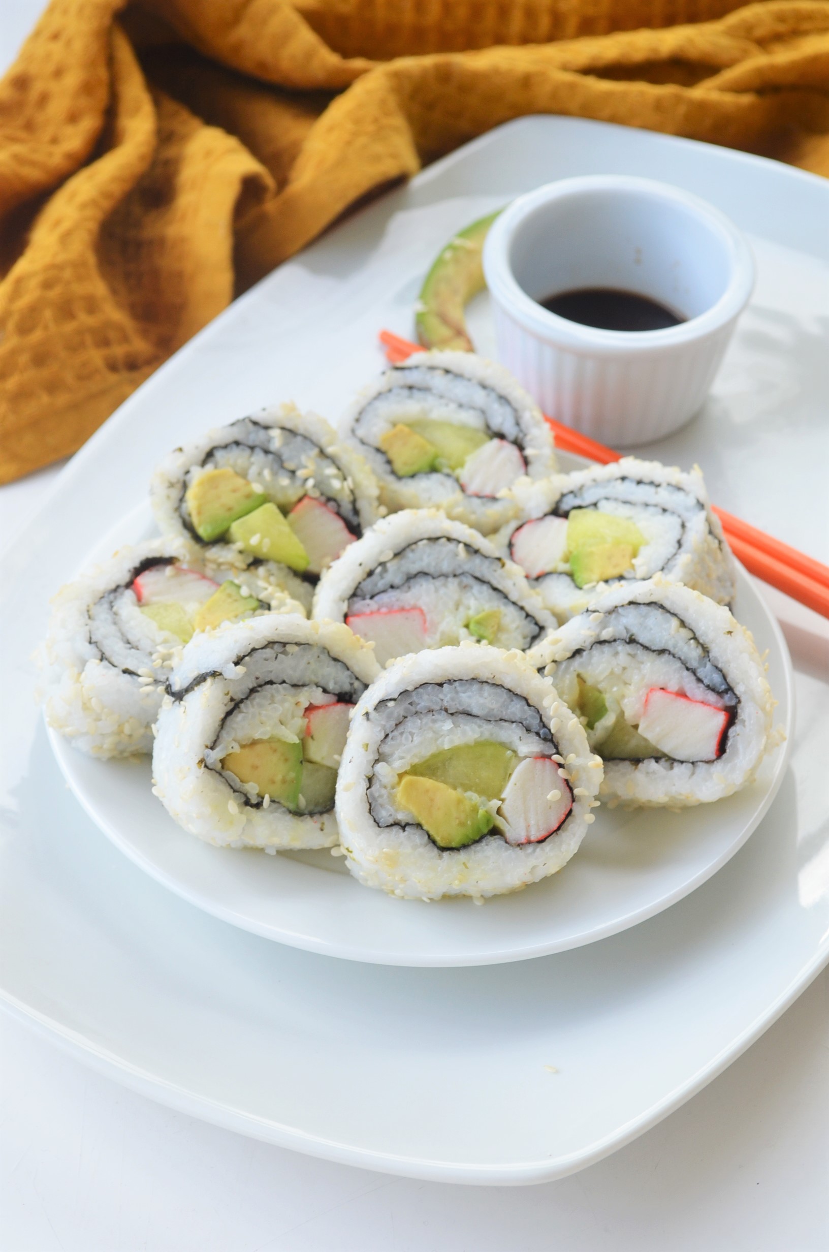 [VIDEO] The Easiest Homemade California Roll