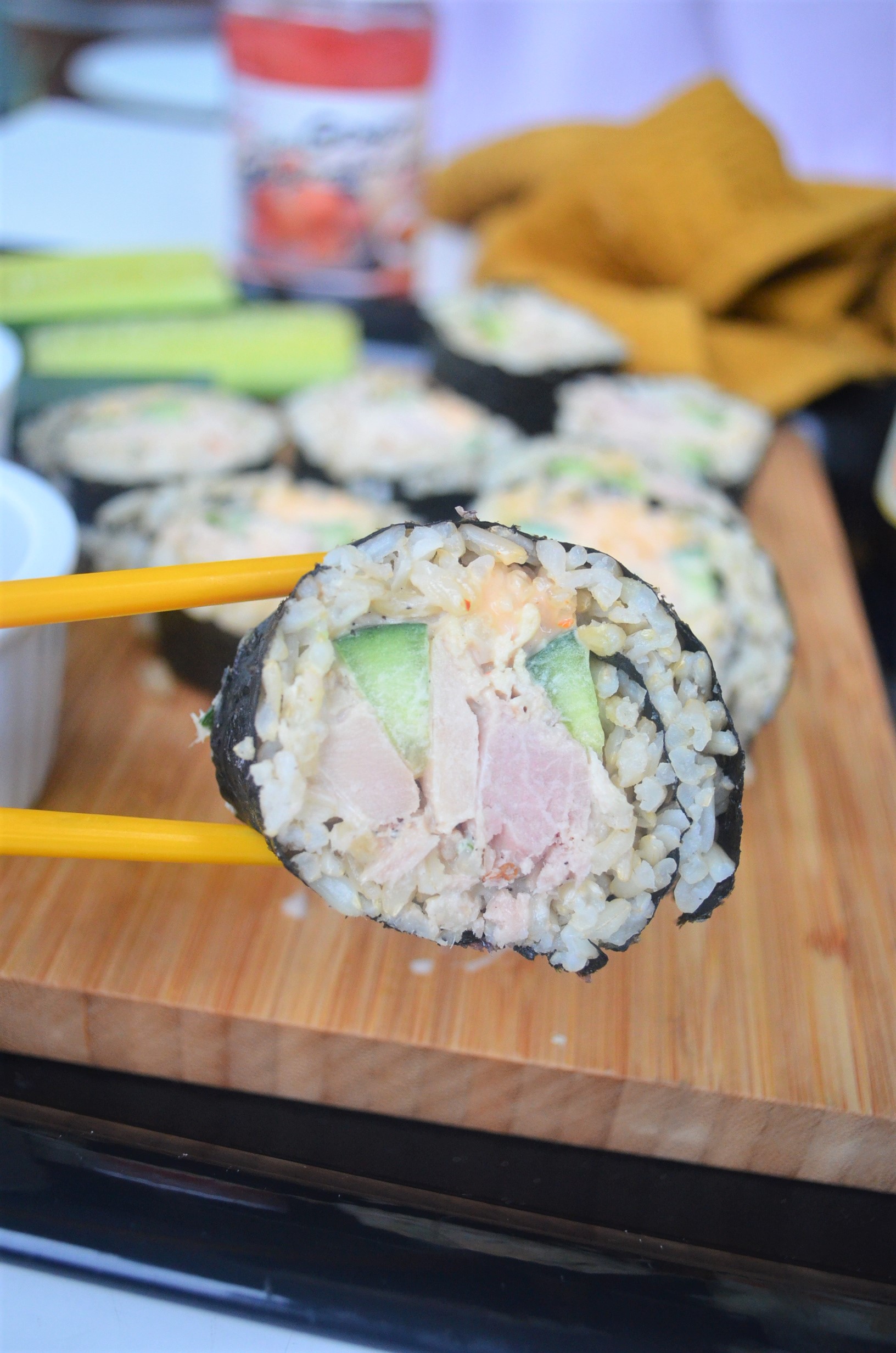 Brown Rice Tuna Roll