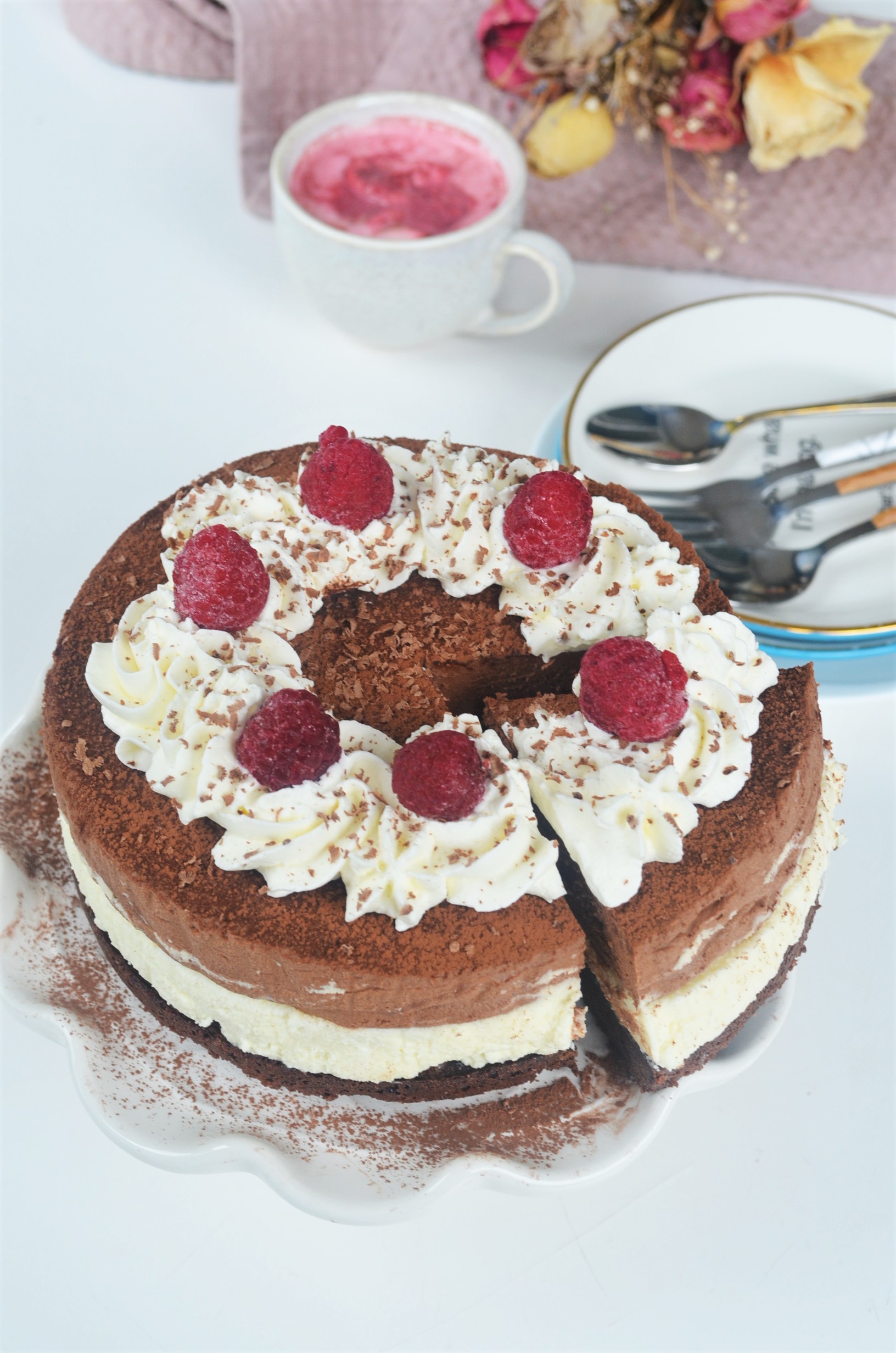 Ultimate 3 Layers Chocolate Mousse Dessert