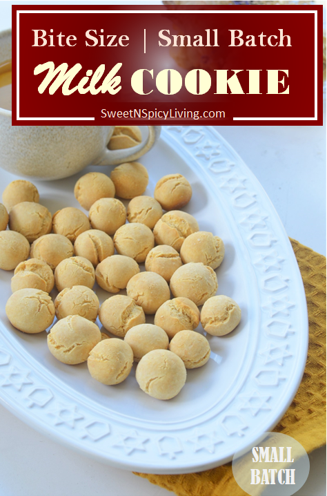 Bite Size Milk Cookie