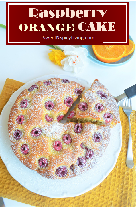 [VIDEO] Easy Orange Raspberry Cake