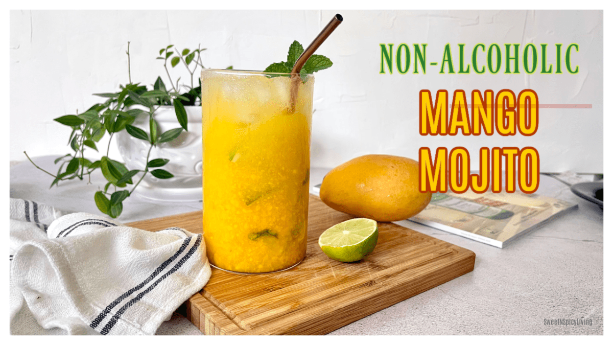 [VIDEO] Non-Alcoholic Mango Mojito