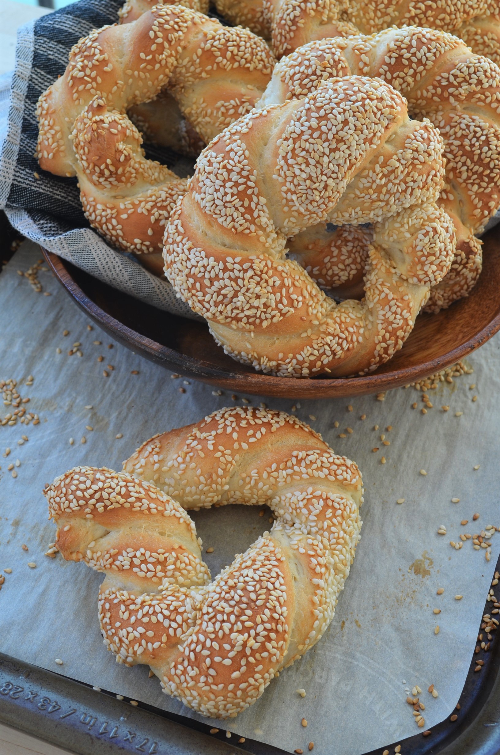 [VIDEO]Small Batch Simit: Turkish Bread
