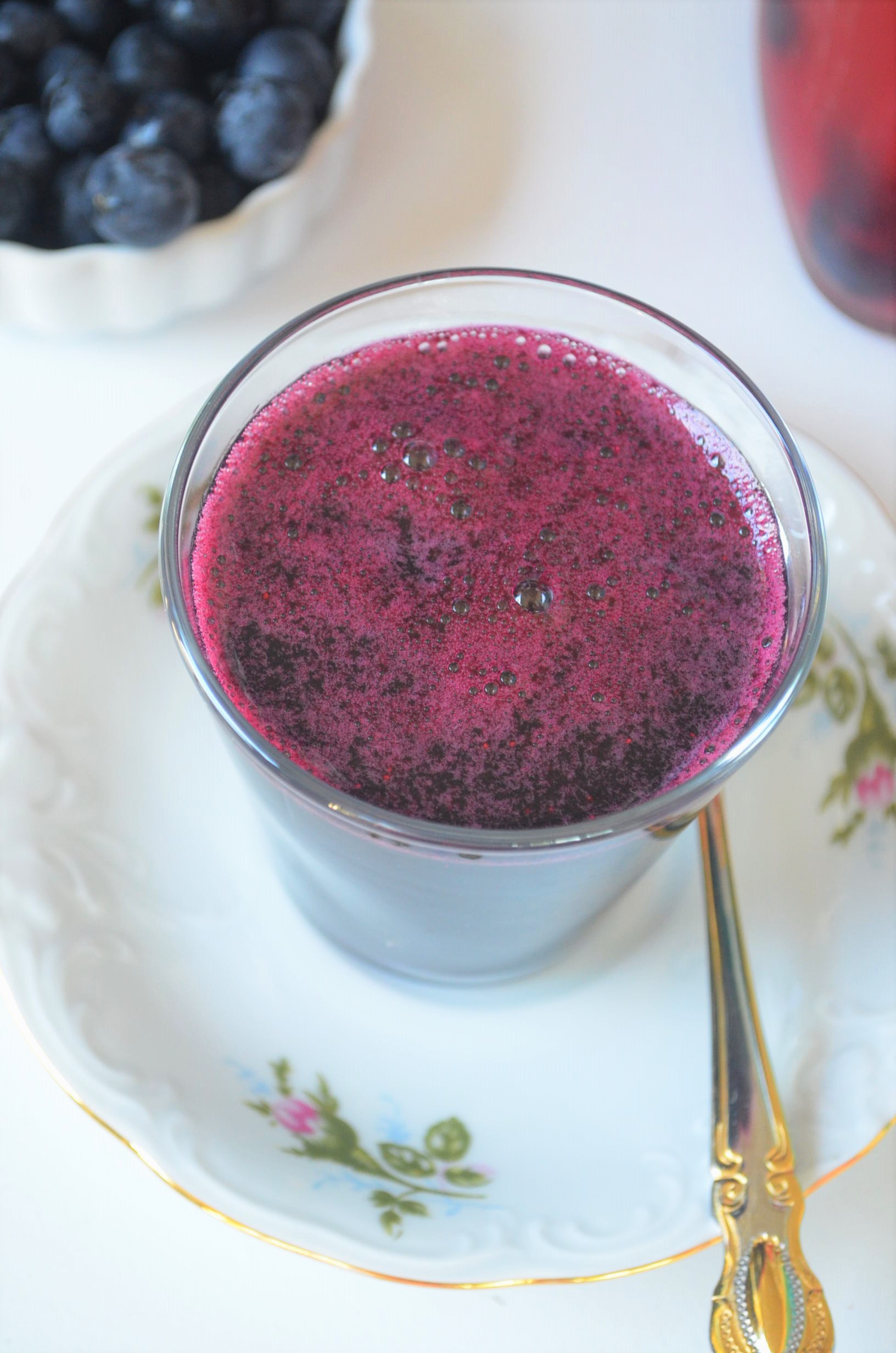 Small Batch Blueberry Honey Syrup