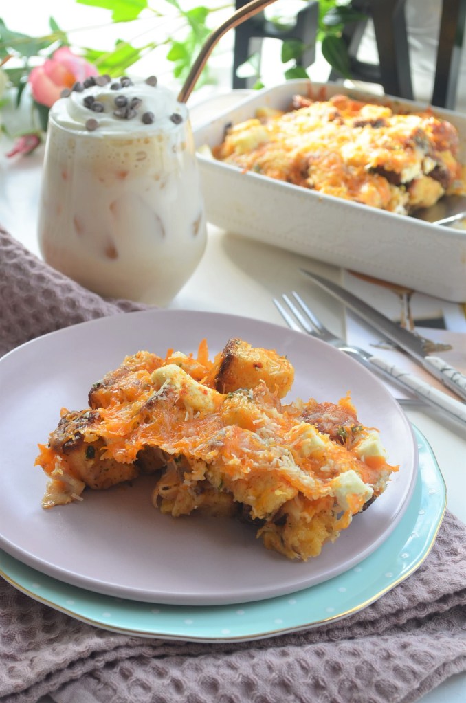 Savory Overnight Bread Pudding